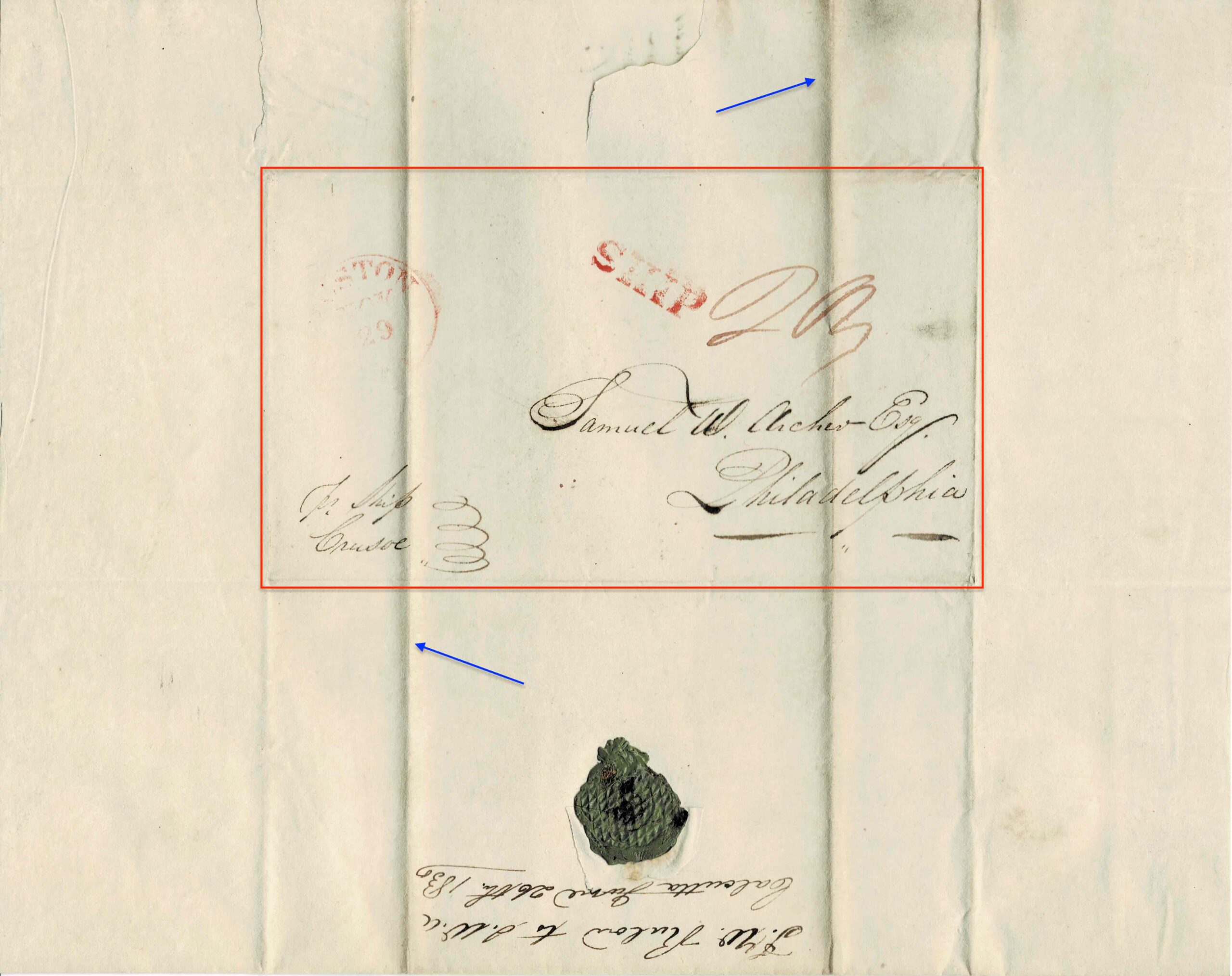 File Folds on Postal Entires - The Philatelist